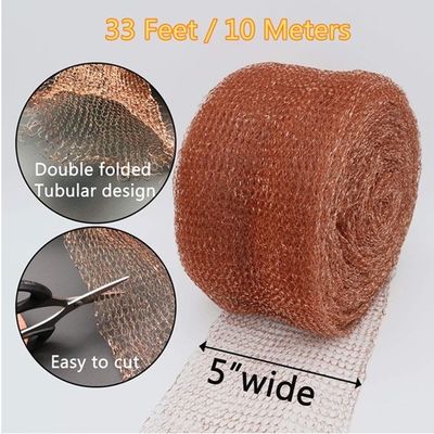 Quality Copper Knitted Wire Mesh & Copper Rodent Mesh factory from China