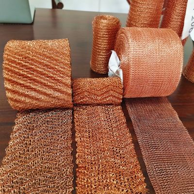 Quality Copper Knitted Wire Mesh & Copper Rodent Mesh factory from China