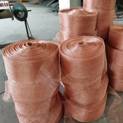 Quality Copper Knitted Wire Mesh & Copper Rodent Mesh factory from China